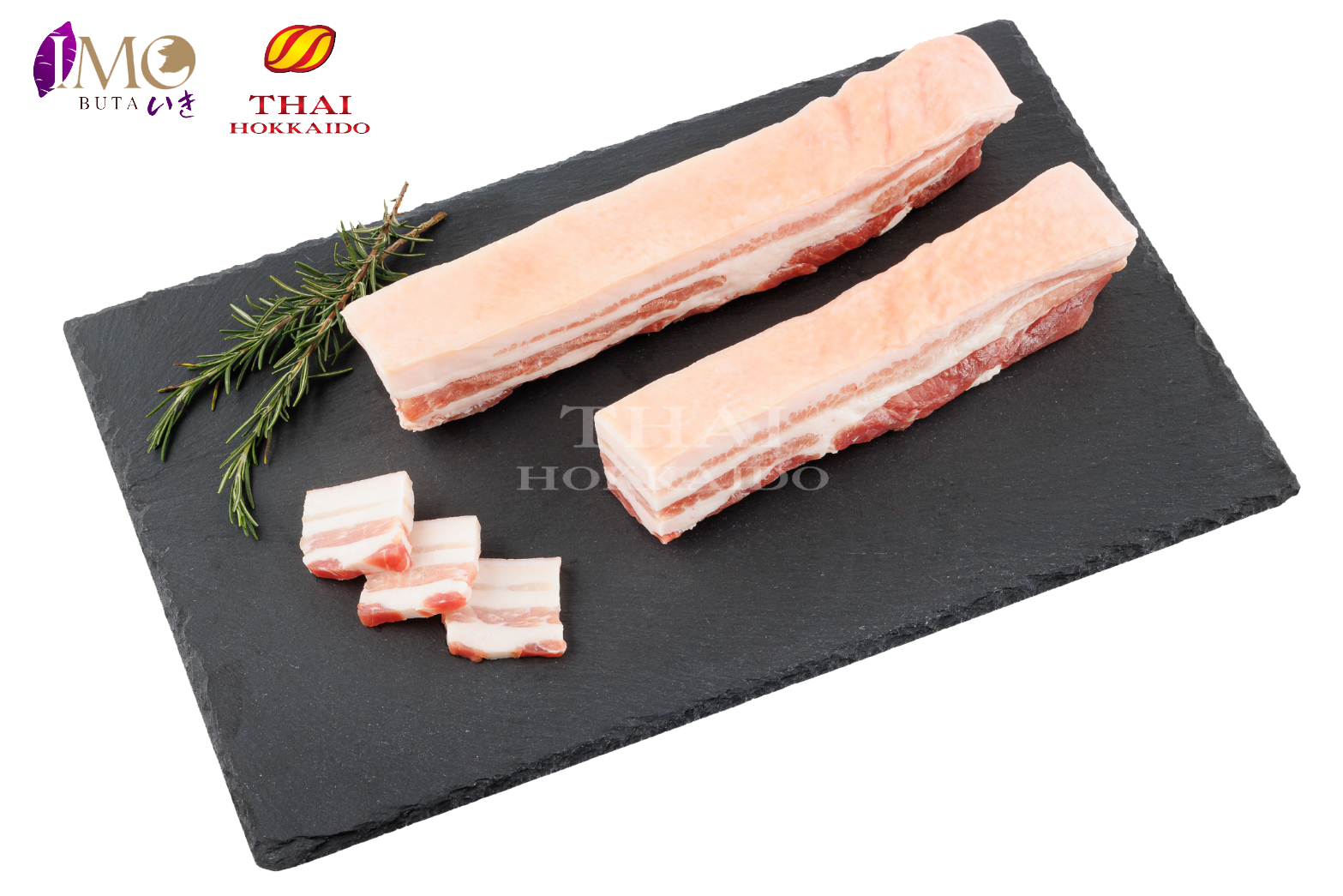 I02-010 สามชั้นหั่นเส้น Imo Buta – Thai Hokkaido